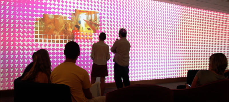 Interactive Wall at UD - Flightphase